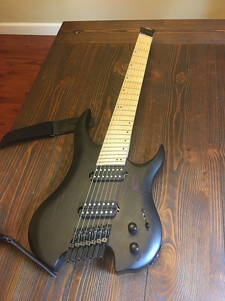 Legator Ghost fanned fret mulitscale 7 string headless guitar | Reverb