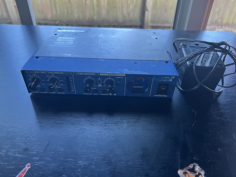 Samson C - Valve Preamp (Black and Blue) | Reverb