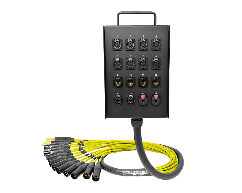 16-Channel Studio Wall Box / Stage Box | Mogami 2934 & | Reverb