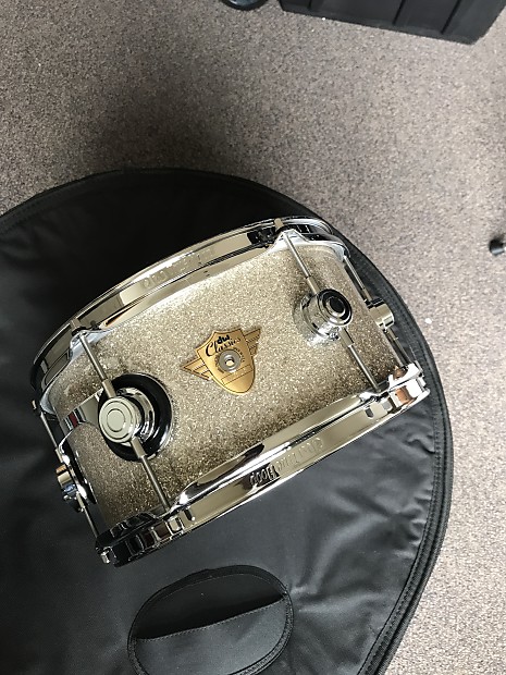 DW Classics 12x6 short stack tom Broken Glass | Reverb