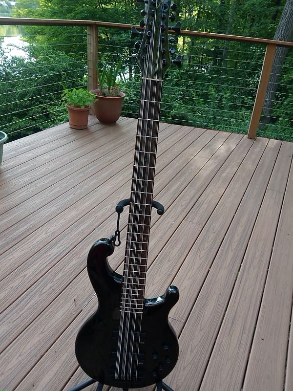 Dean Rhapsody 12-string electric bass R12 TBK 2021 - Trans | Reverb