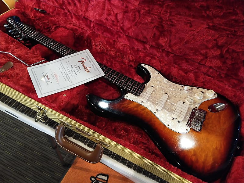 Fender Custom Shop Set Neck HSS Stratocaster Early 90's | Reverb