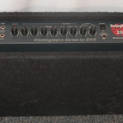 SWR Workingman's 2004 200 watt Bass Amp Head with wooden rack | Reverb