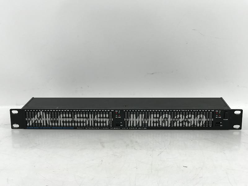 Alesis M-EQ230 Dual Channel 1/3 Octave 30 Band Precision | Reverb