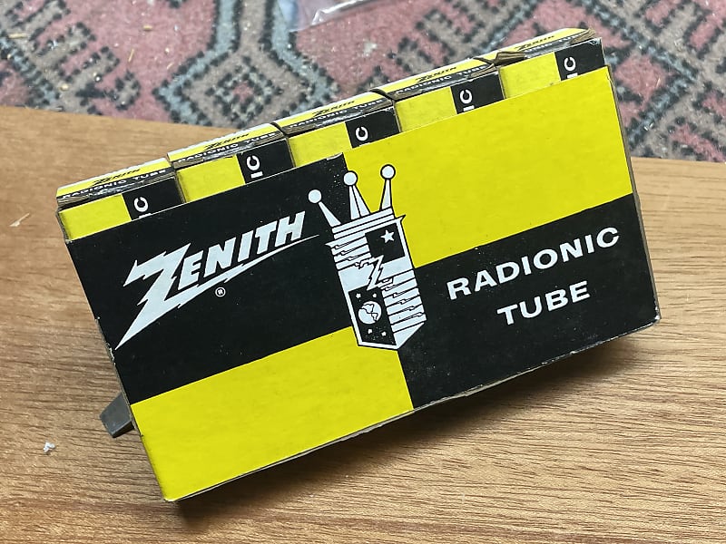 Zenith NOS 12BH7A - 5 pack Preamp tubes 1960-70s ? | Reverb