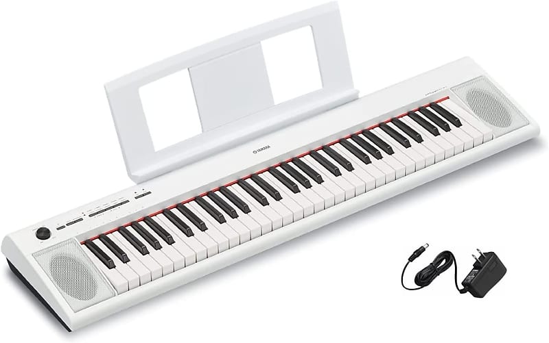 Yamaha NP12 61-Key Lightweight Portable Keyboard with PA130 | Reverb