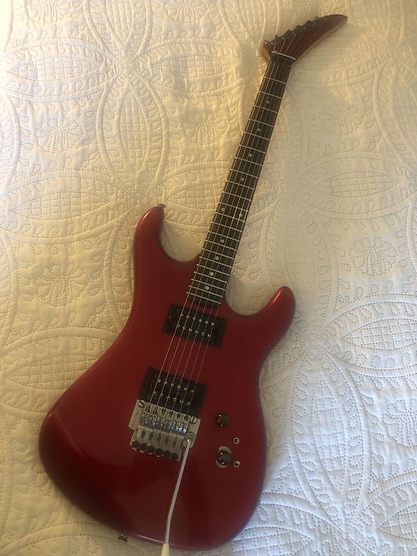 Kramer Striker HH 200ST 1980s - Candy Red Gloss | Reverb