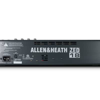 ALLEN & HEATH ZED-18 Compact Multi-Purpose USB Live Recording | Reverb