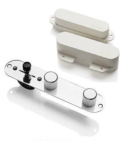 EMG TC SYSTEM WHITE 2 ACTIVE SOLDERLESS TELECASTER GUITAR | Reverb