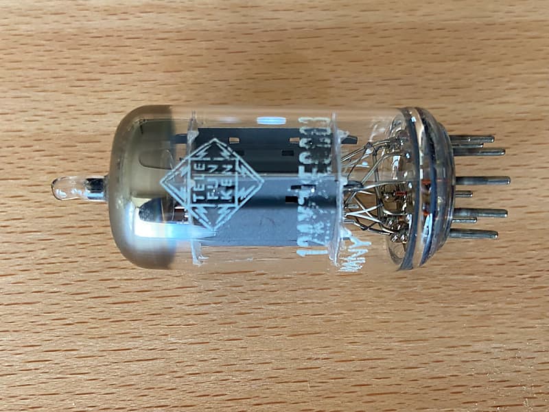 Telefunken ECC83 / 12AX7 1960s - Grey Smooth Plate Diamond | Reverb