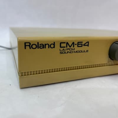 Roland CM-64 LA/PCM Sound Module 1980's Vintage | Reverb