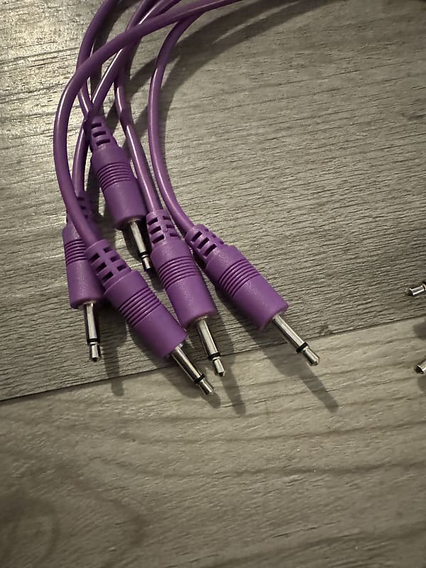 50 plus TS Eurorack Patch Cables 2020’s various colors and | Reverb