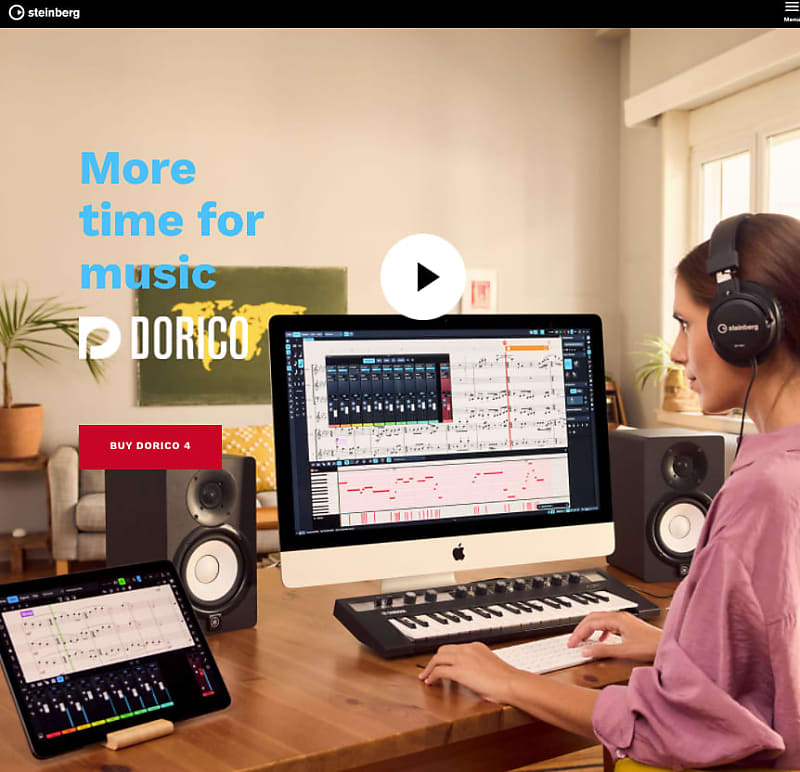 New Steinberg DAC Dorico 4 Pro Notation VST/AAX/AU Mac/PC | Reverb