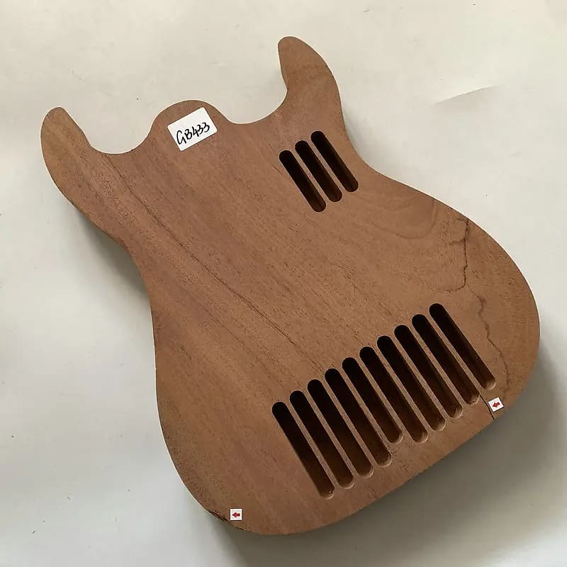 Okoume Wood DIY Custom Guitar Body Project | Reverb