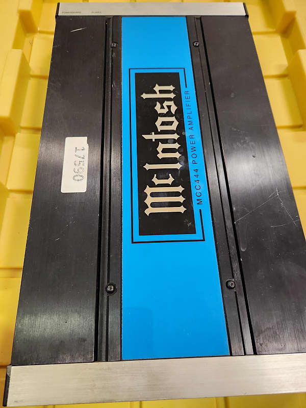 McIntosh mcc444 car amplifier McIntosh 1990's - Black | Reverb