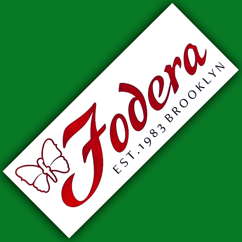 FODERA GUITARS STICKER INSANELY RARE LIMITED EDITION BASS | Reverb