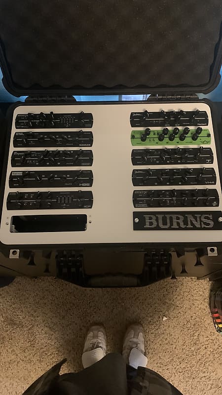 Burns Omega Model 12 Slot Case, White, for Synergy Randall | Reverb