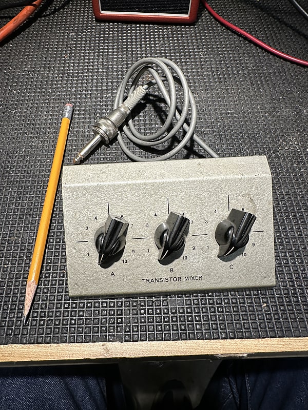 1959 Knight / Allied ~ Transistor Microphone Mixer ~ Project | Reverb