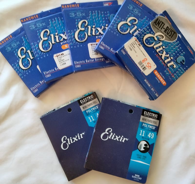 Elixir Acoustic & Electric Polyweb | Reverb