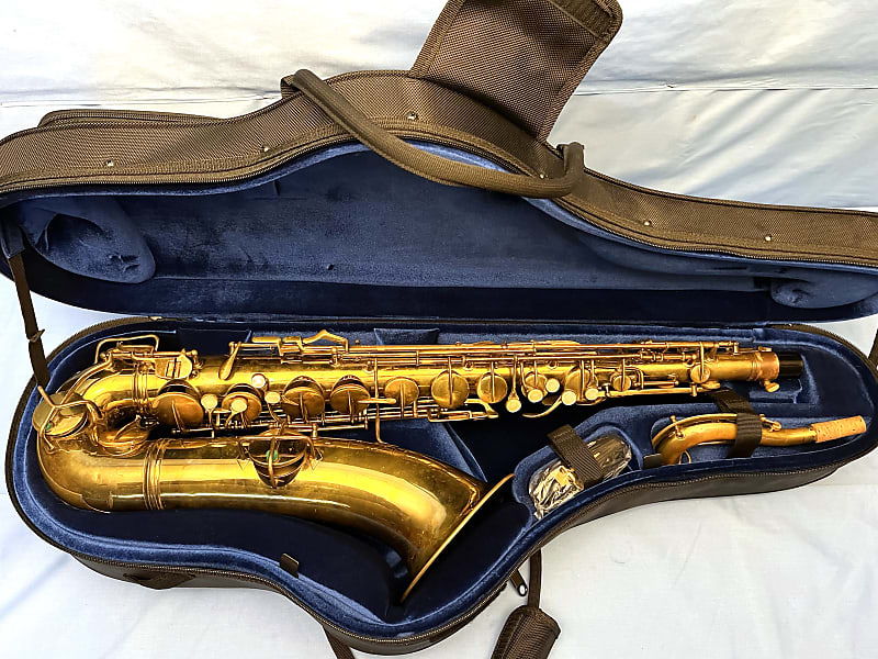 Conn 10M Tenor Saxophone from 1933 - Lacquered Brass | Reverb