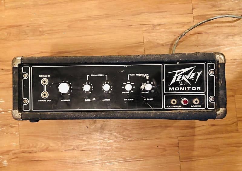 Peavey Monitor Series 260 Amp Head 70s | Reverb