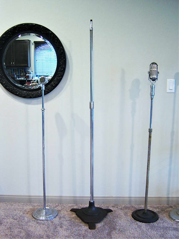 Vintage RARE 1940's Atlas Sound MS24 microphone floor stand | Reverb