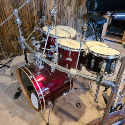 PDP Drum rack main and side Chrome | Reverb