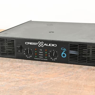 Crest Audio CA6 2-Channel Power Amplifier CG01ESX | Reverb