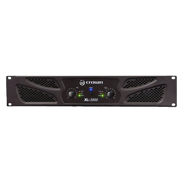 Crown XLi 3500 Two-Channel 1350W Power Amplifier | Reverb