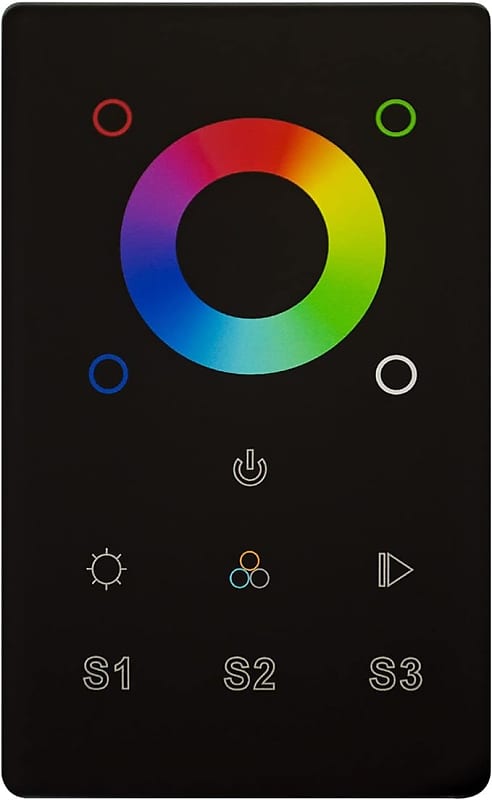 Rgb & Rgbw Led Touch Dmx Wall-Mounted Controller | Reverb