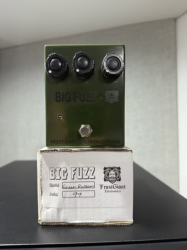 Frost Giant Electronics Special Run Big Fuzz Green | Reverb