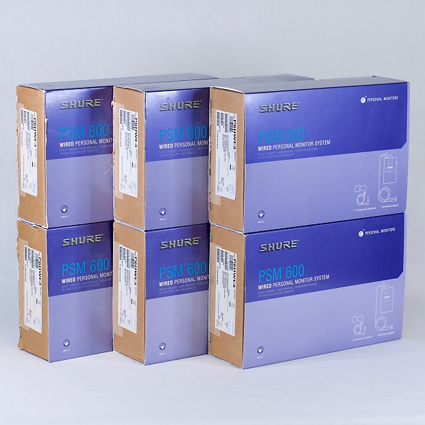 Shure PSM 600 Wired Personal in-Ear Monitor Systems P6HWE3 | Reverb