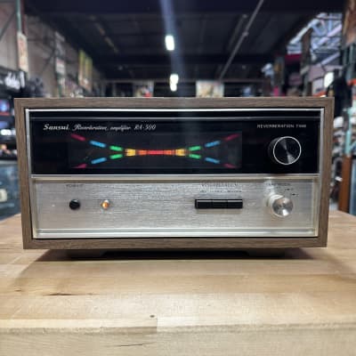 Sansui RA-500 Stereo Reverberation Amplifier - Fully Serviced | Reverb