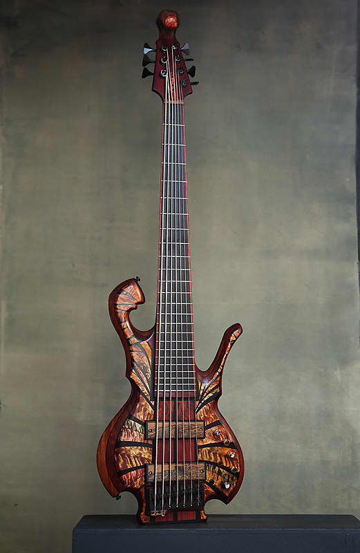 Kelvin Daly Custom 7 String Bass - Carl Thompson builder - w | Reverb
