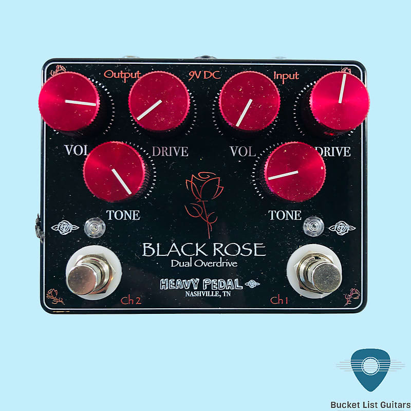 Heavy Pedal Black Rose Dual Bluesbreaker Overdrive | | Reverb