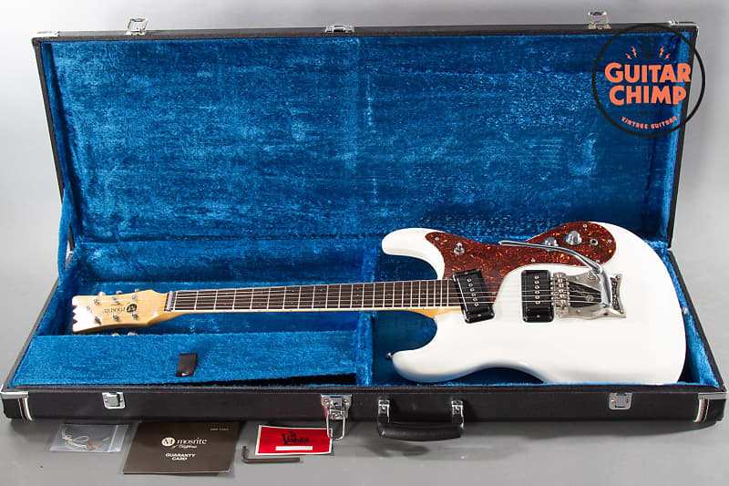 Mosrite Super Custom 65 Pearl White ~Video~ | Reverb
