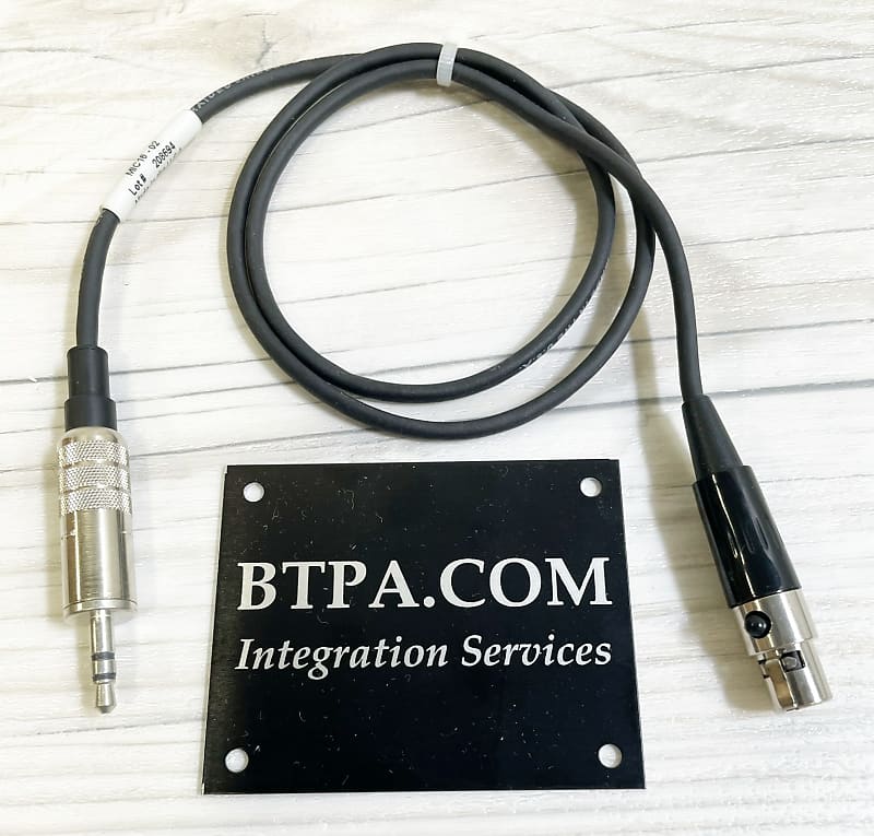 Best-Tronics Pro Audio 2 Foot TA3F Mini-XLR Female to 3.5mm | Reverb