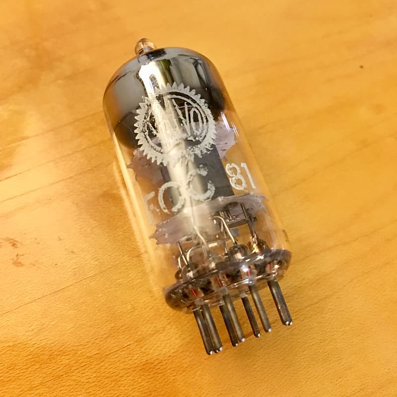 Valvo Ecc81 (12at7) preamp tube c 1960 original vintahe | Reverb UK