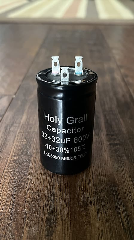 Holy Grail 32+32uF 600V Capacitor | Reverb