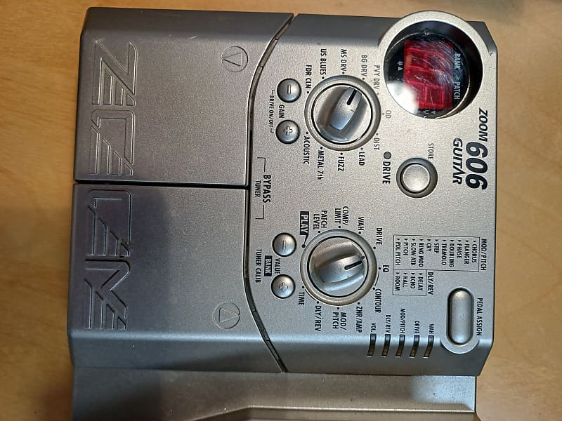 Zoom 606 Guitar Effects Pedal Multi Effects Processor Floor | Reverb