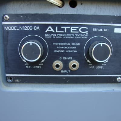 Altec Lansing A7 Voice of The Theater (VOTT) 3156 + 908-8B + | Reverb