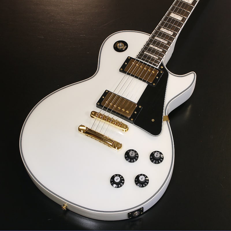 Edwards E-LP-CTM White w/Hardshell Case, LP Custom Style, MIJ | Reverb