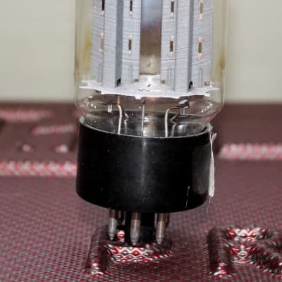 GE 5U4GB 5U4 5U4G GRAY PLATE DUAL TOP AND SIDE GETTER TEST | Reverb