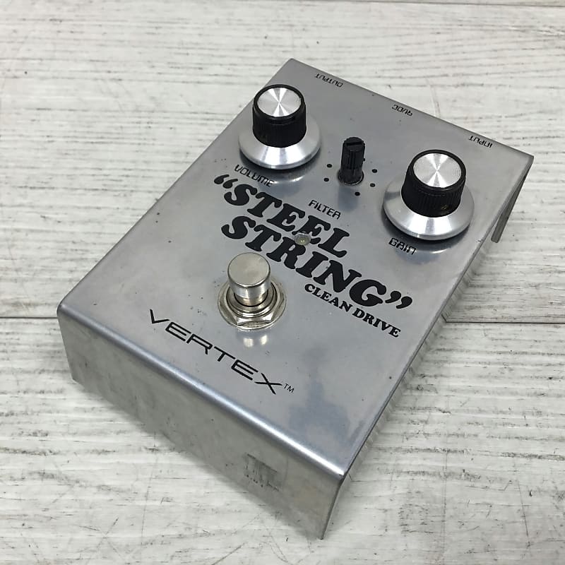 Vertex Steel String Drive Guitar Effects Pedal - Overdrive | Reverb