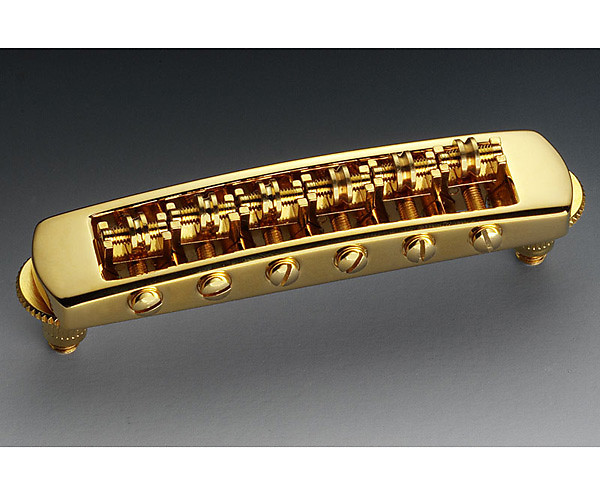 Schaller STM Roller Electric Guitar Bridge Gold | Reverb