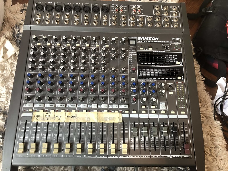 Samson Samson TXM16 16 Channel Powered Mixer, 1000 Watts | Reverb UK