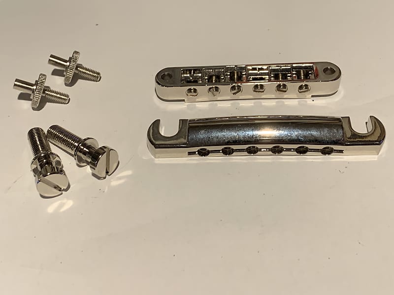 Gibson USA Lightweight Bridge And Tailpiece w/Hardware - | Reverb