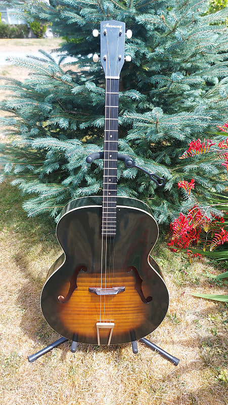 1950's-60's Harmony Monterey H950T Tenor Guitar | Reverb