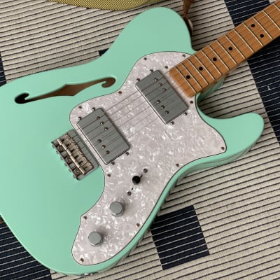 Fender 72 Telecaster Deluxe FSR Seafoam Green Pearl Classic | Reverb