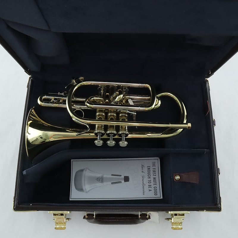 Bach Model 184ML Stradivarius Shepherd's Crook Cornet SN | Reverb